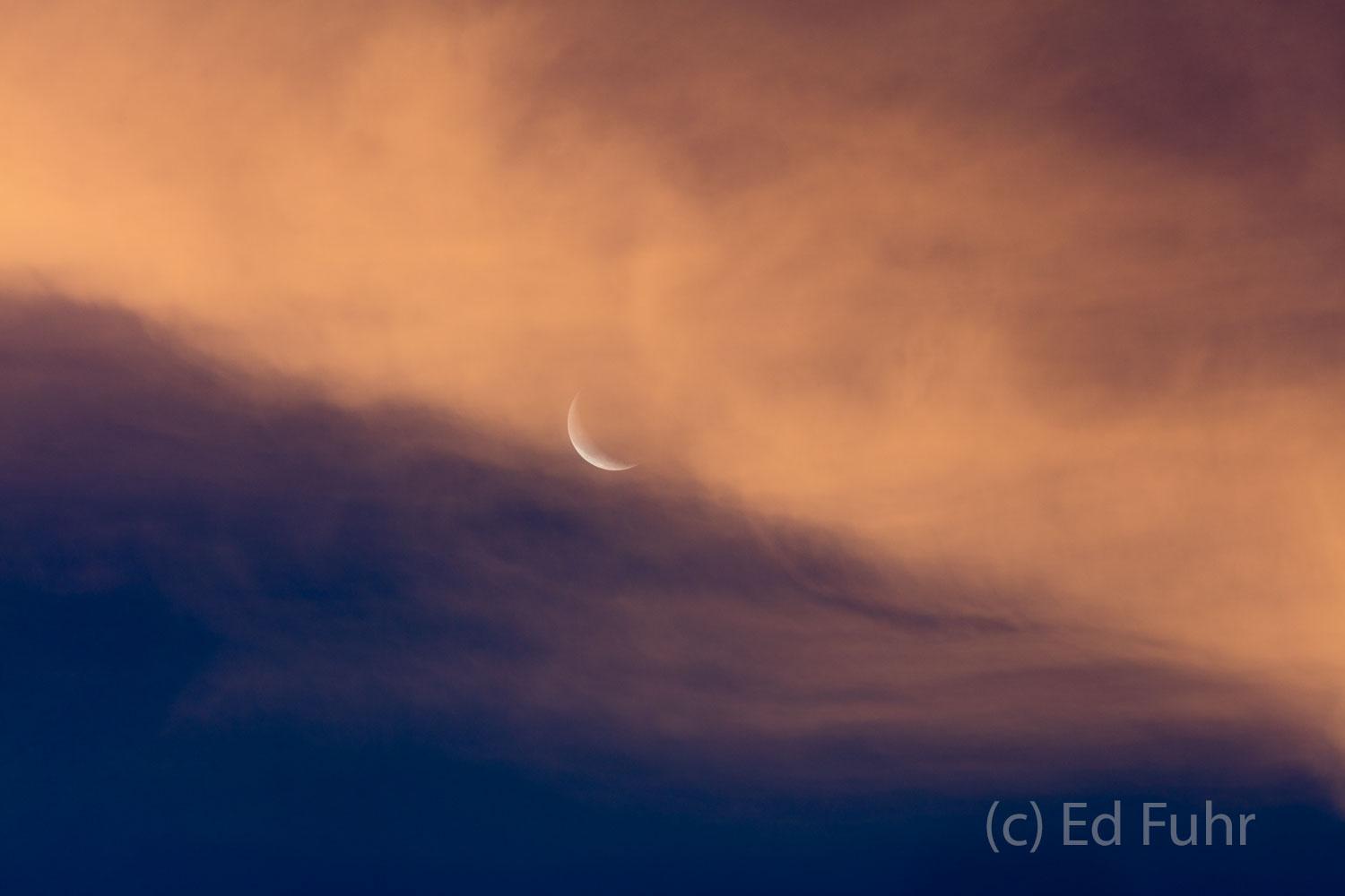 Setting Moon Above Newfound Gap | Great Smoky Mountains National Park ...