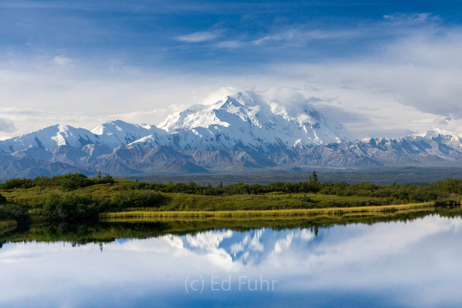 A Late Morning at Reflection Pond | Denali National Park | Ed Fuhr ...
