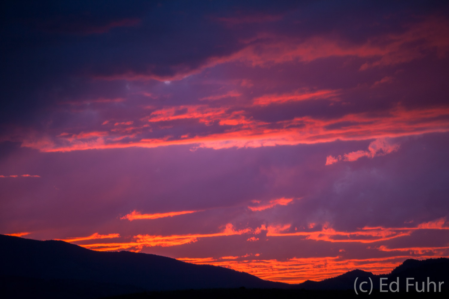 Mammoth Sunset | Yellowstone National Park | Ed Fuhr Photography