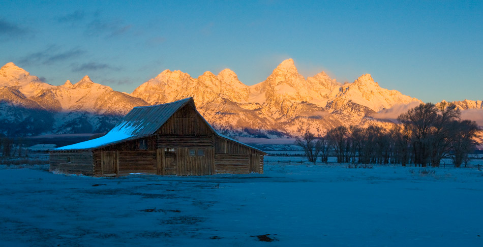 Moulton Barn Sunrise | Grand Teton NP, Wyoming | Ed Fuhr Photography